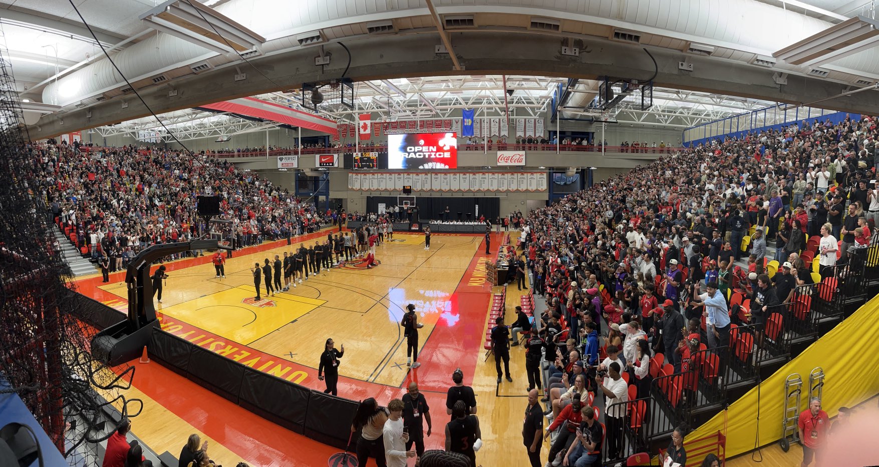 Calgary Sells Out Raptors Open Scrimmage: A Slam Dunk for Alberta ...
