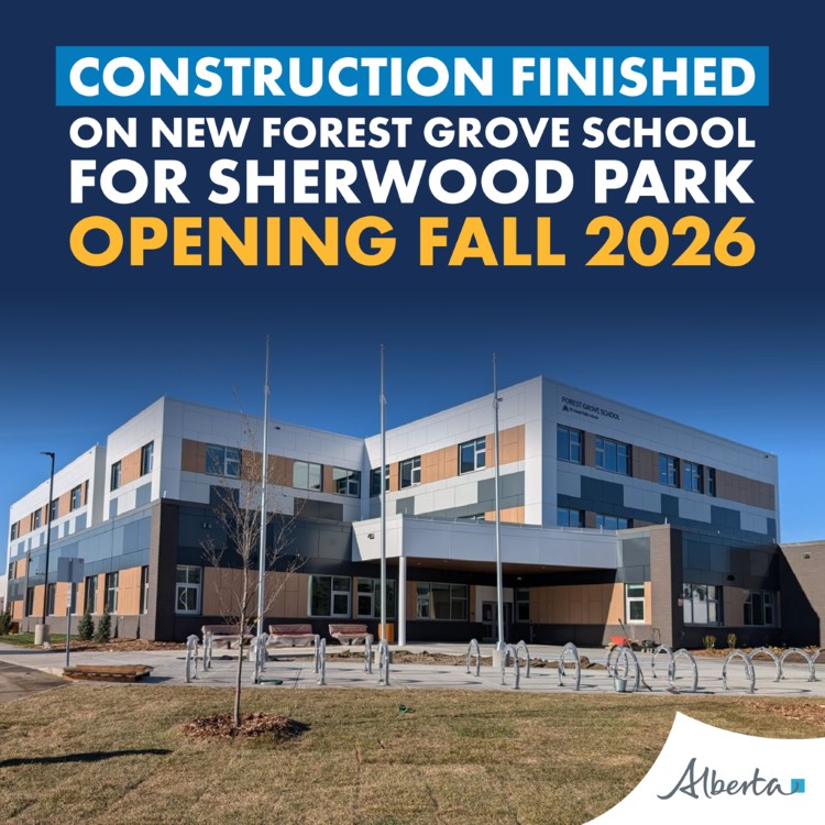 Sherwood Park's New $53 Million Forest Grove School Opens This Fall ...